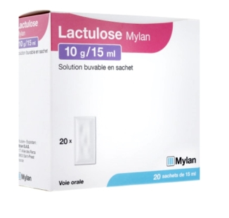 LACTULOSE Mylan 10g/15ml solution buvable (20 sachets) - Pharmacie Veau