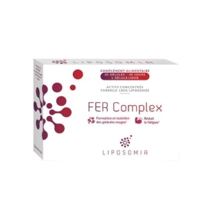 Liposomia Fer Complex 30 gélules - Pharmacie Veau