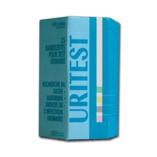 URITEST Test Urinaire (25 bandelettes) - Pharmacie Veau